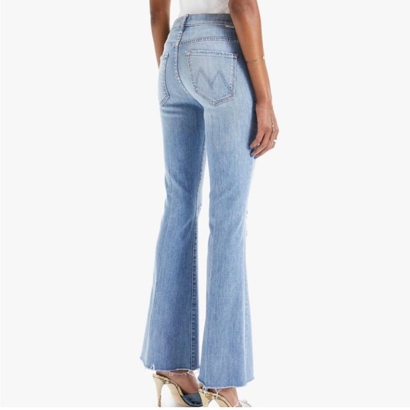 MOTHER | Jeans | Mother Blue Flare Wide Leg Jeans | Poshmark